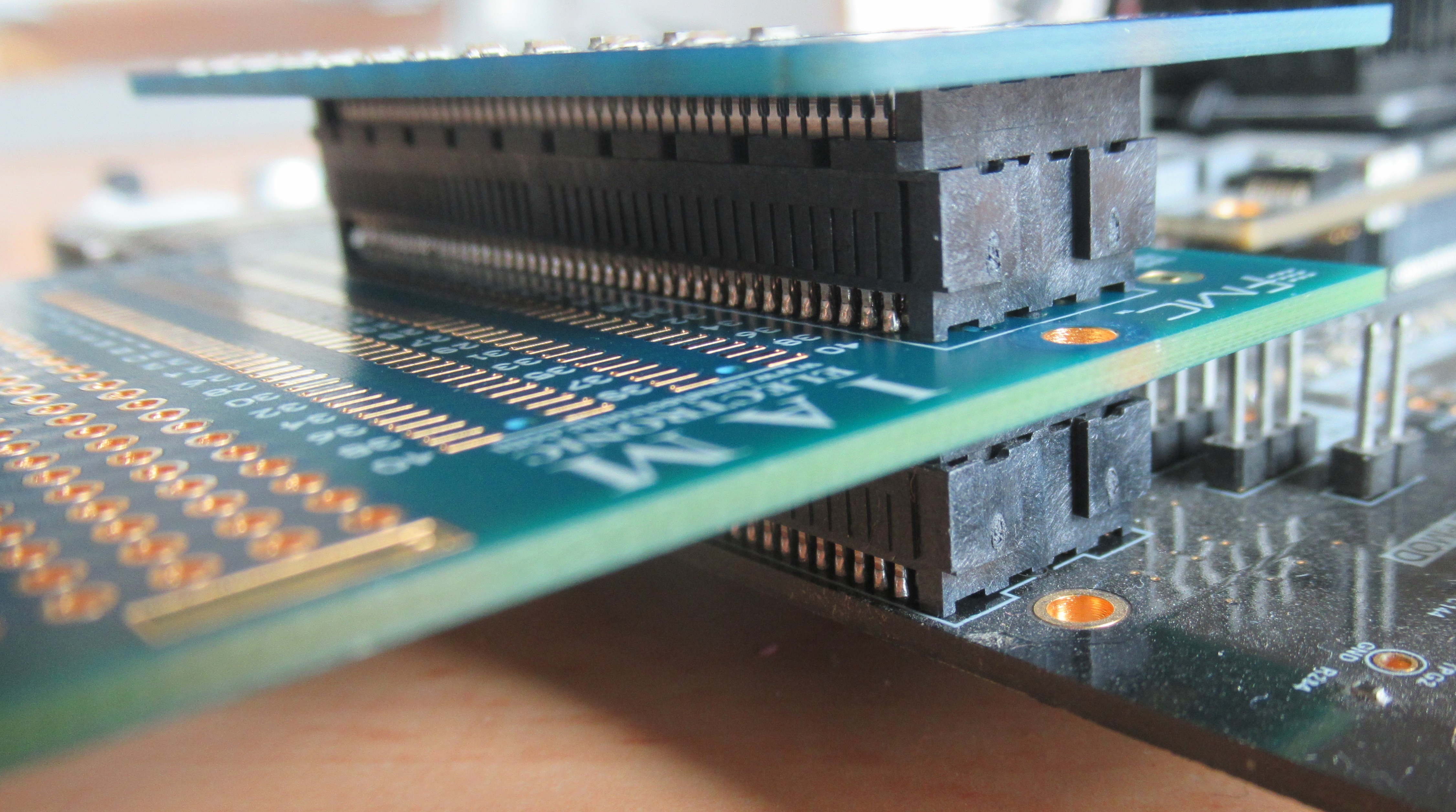 FPGA Mezzanine Card (FMC) HPC to LPC Breakout Board